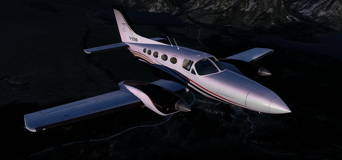 C421 C GOLDEN EAGLE FSX/P3D – Carenado