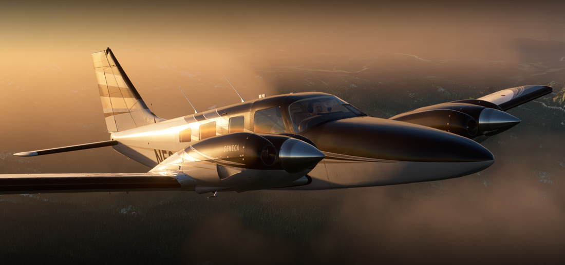 Piper Seneca V Split Window